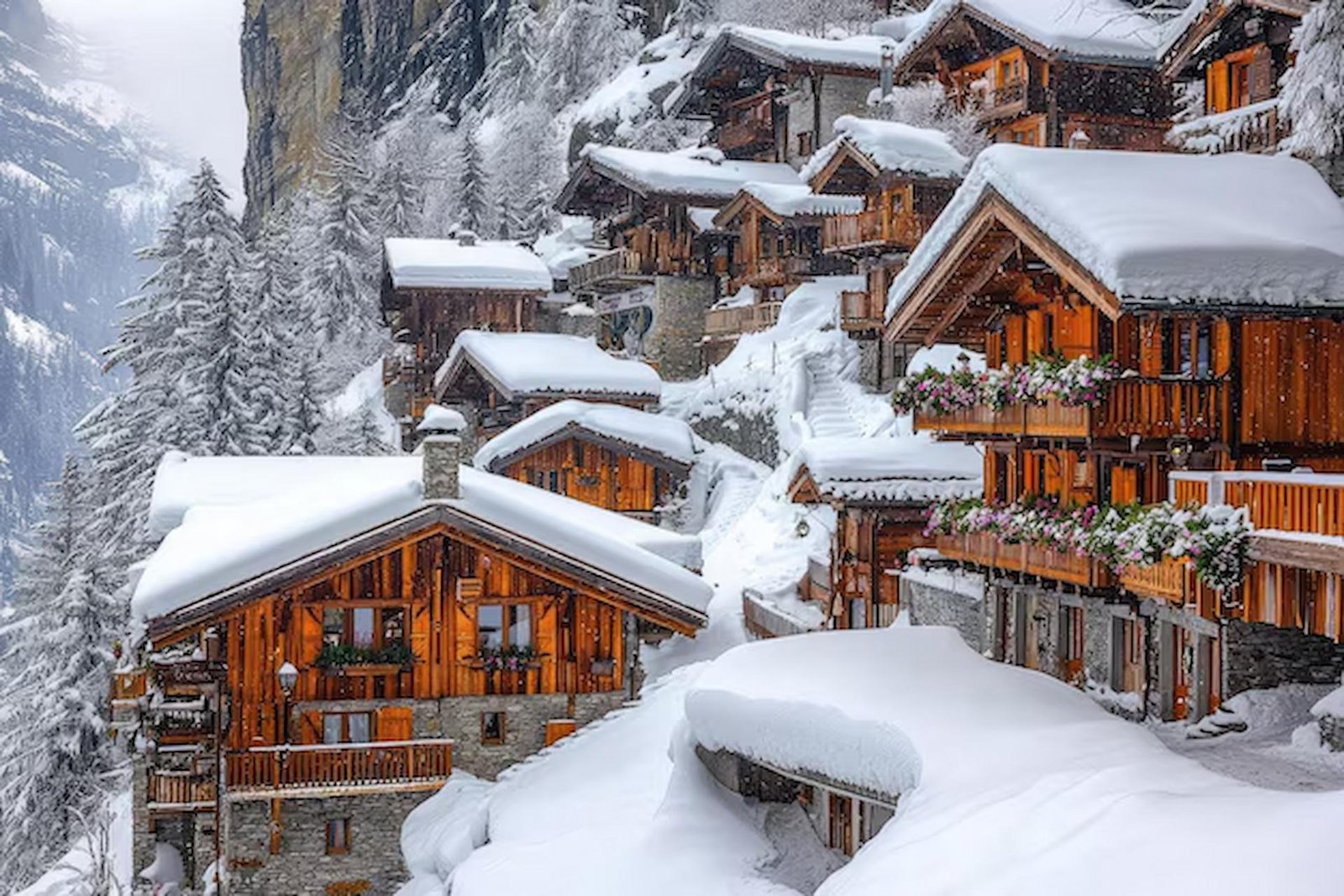 Winter Wonderland: Snowy Swiss Cottages You Must Visit